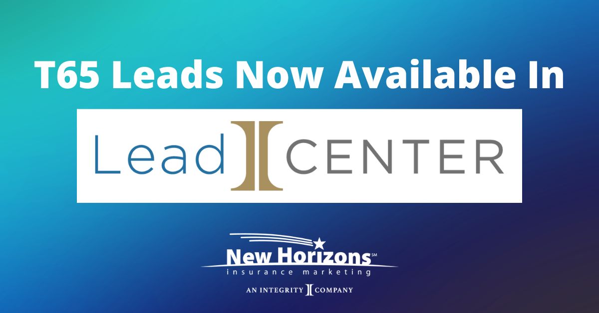 T65 Leads Are Coming to LeadCENTER